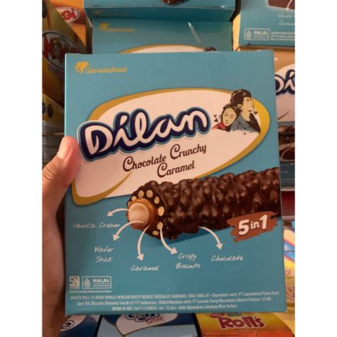 Jual Dilan 5 In 1 Chocolate Crunchy Caramel Shopee Indonesia