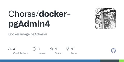 github chorss docker pgadmin4 docker image pgadmin4