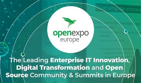 openexpo europe it innovation digital transformation and open source