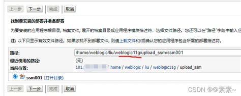 Linux下安装weblogic、创建域以及项目部署distribute Initializing Csdn博客