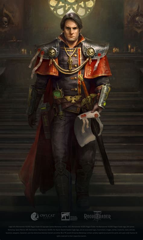 Warhammer 40k Rogue Trader Interrogator Heinrix Van Calox Companion Kazuliski R Kazuliski