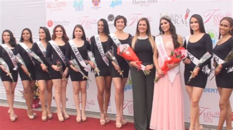 Miss Teen Model Perú 2019 Conferencia De Prensa Youtube