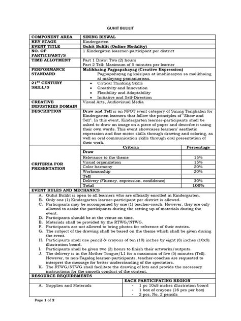 Guhit Bulilit Pdf Learning Human Communication