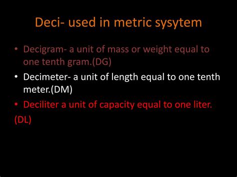 Ppt The Prefix D Eci Powerpoint Presentation Free Download Id