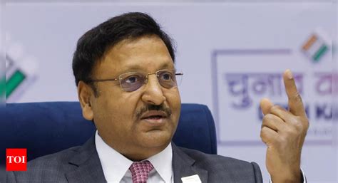 Cec Defends Evms With Rhyme And Reasons India News Times Of India