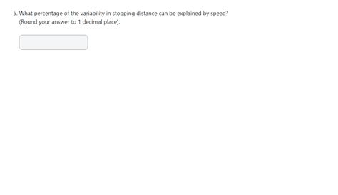 Solved The Data Set Provided Below Contains The Speeds