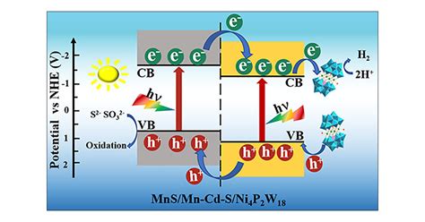 Double Type Ii Heterojunction Mnsmncdsni Polyoxometalate For Improving Visible Light Driven