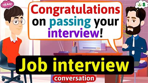 Job Interview In English English Conversation Practice Improve English Speaking Skills