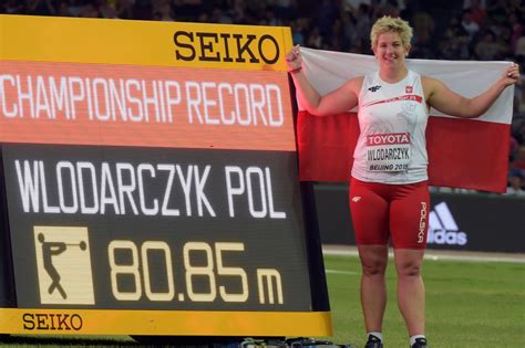 Polands Anita Wlodarczyk Wins Hammer Throw Gold Hammer Throw