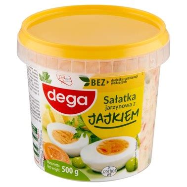 dega Sałatka jarzynowa z jajkiem 500 g promocja Żabka Ding pl