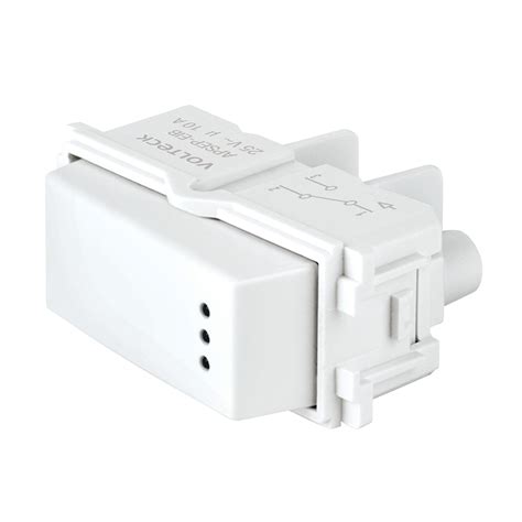Interruptor De 3 VÍas Con Luz Piloto LÍnea Italiana Blanco Hpc En Línea