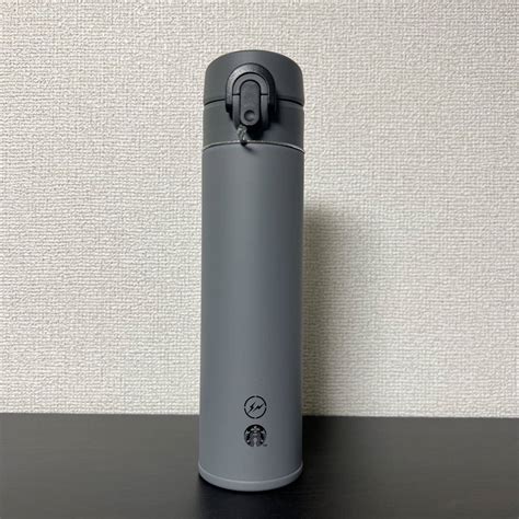 【未使用】未使用品 Starbucks Coffee Fragment Design ハンディースリムステンレスボトル 藤原ヒロシ