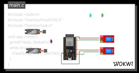 สอบ Wokwi ESP32 STM32 Arduino Simulator
