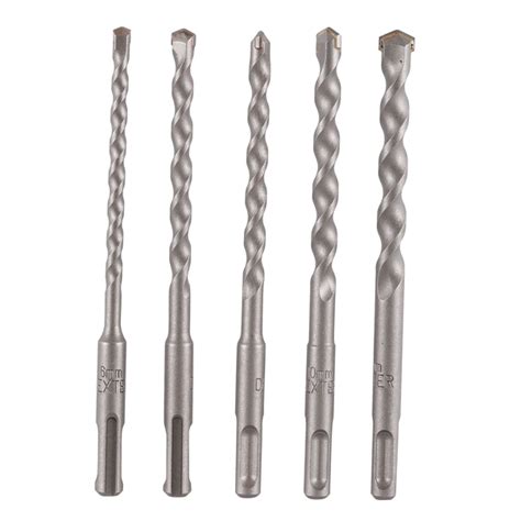 Jogo de Brocas de Vídea encaixe SDS Plus para Concreto 6 a 12mm 5 Peças
