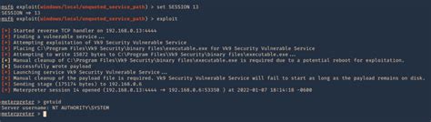 Privilege Escalation Unquoted Service Path Windows VK9 Security