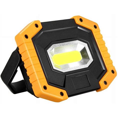 Portable Waterproof Rechargeable Led Work Light Ultra Bright Cob 30w