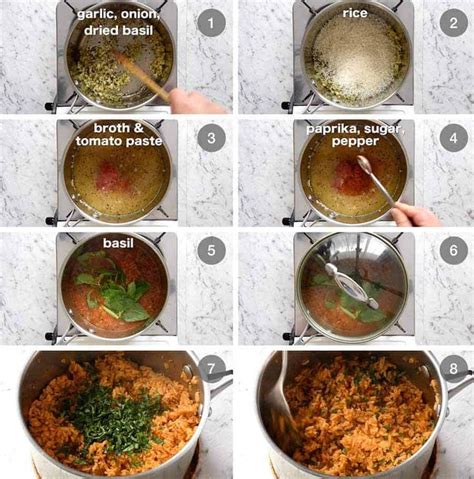 Tomato Basil Rice Recipetin Eats