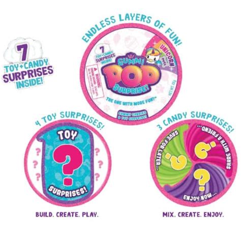 Unicorn Gummi Pop Surprise Ball C Store Supplier Cb Distributors