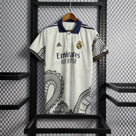Real Madrid White Dragon Concept Stadium Kit Full Time Store