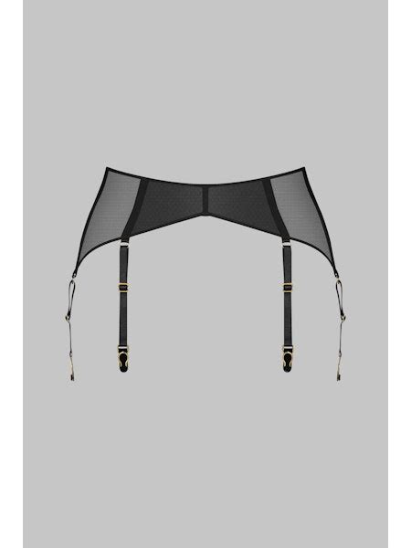 Maison Close Lamoureuse Garter Belt Black Dahlia Pleasurements