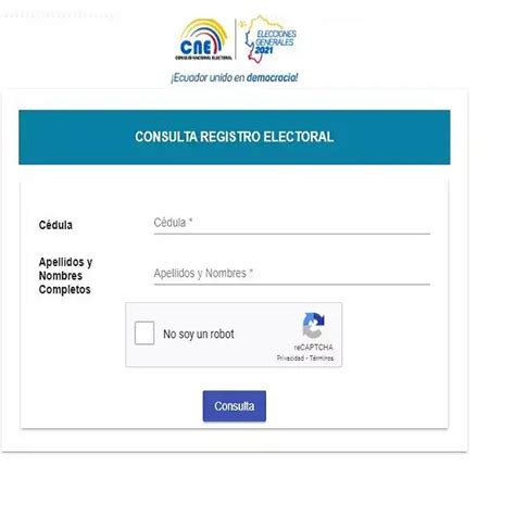 Consultar Lugar De Votación ¿dónde Me Toca Votar 2025 Elyex