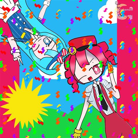 Mesmerizer Teto And Miku Ibispaint