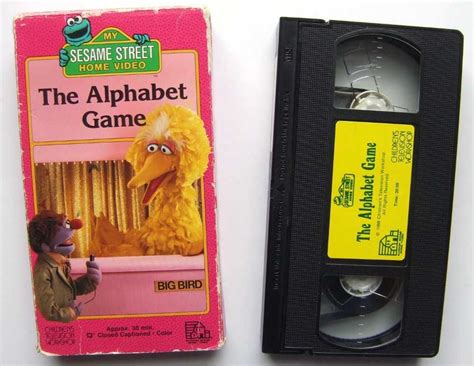 Sesame Street Do The Alphabet Vhs Uk