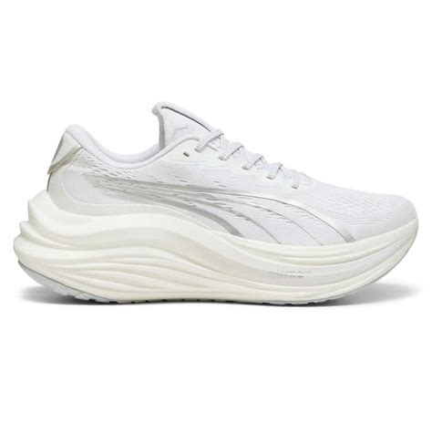 Puma Magmax Nitro Mens Running Shoes Whitesilver Us 10 Rebel Sport