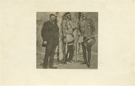 Konrad Dreher Mit Buffalo Bill Und Indianerhäuptling Felsenherz