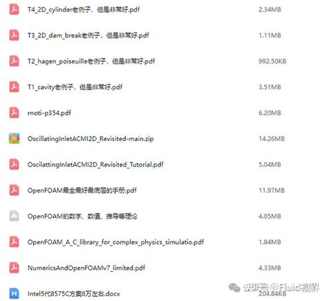 分享点我常看的cfd、openfoam、fluent的资料 知乎