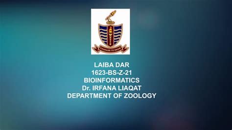 Presentation On Genomics Of Topic Bioinformatics Ppt