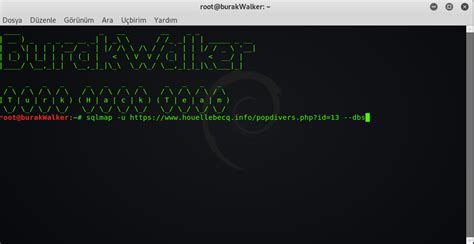 kali linux sqlmap İle site hacklemek resimli craixus