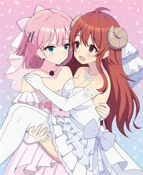 Yoshida Yuuko And Chiyoda Momo Machikado Mazoku Drawn By Kukokoko Ukan Danbooru