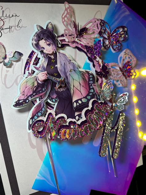 Shinobu Cake Topper Etsy