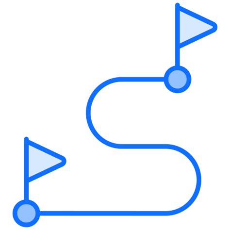 Flag Generic Blue Icon Flag Generic Blue Icon