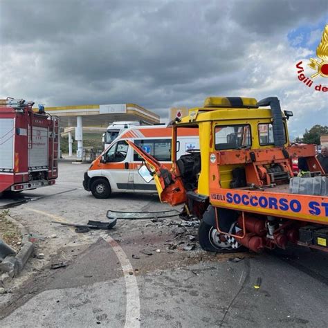Scontro tra 4 auto sulla statale Palermo Agrigento una persona è stata