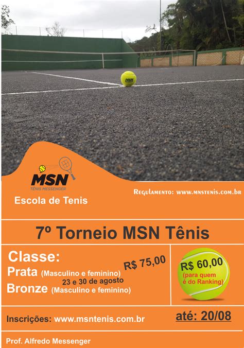 VII Torneio MSN de Tênis 2019 MSN