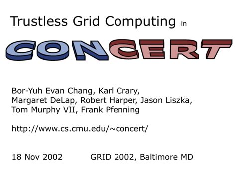 Trustless Grid Computing