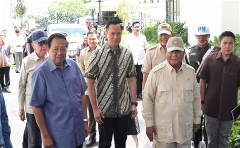 SBY Prabowo Bertemu Di Cikeas AHY Buka Suara TIKTAK ID