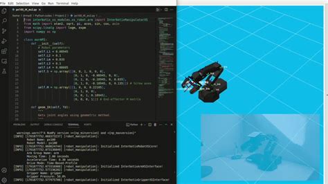 Madi Babaiasl On Linkedin Inversekinematics Modernrobotics Ros2 Rvizsimulation Screwtheory