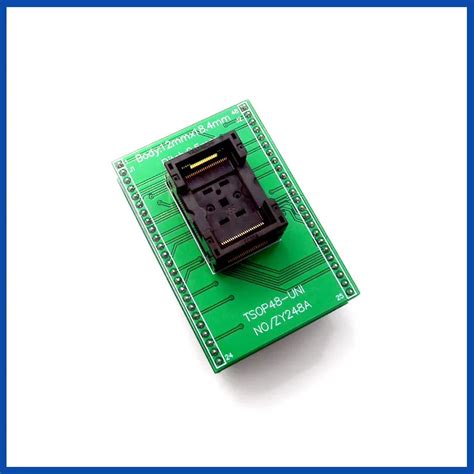 Original Zy248a Size 12mm 18 4mm Ic Socket Program Adaptor For 5000u