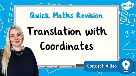 👉 Translation With Coordinates Ks2 Maths Concept Video