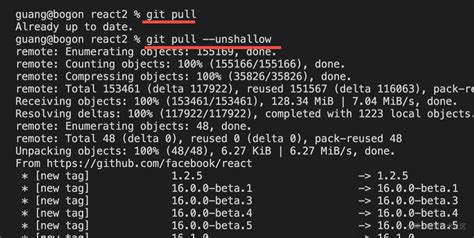 Git Clone Depth