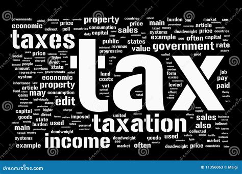 Tax Background Stock Vector Illustration Of Economists 11356063
