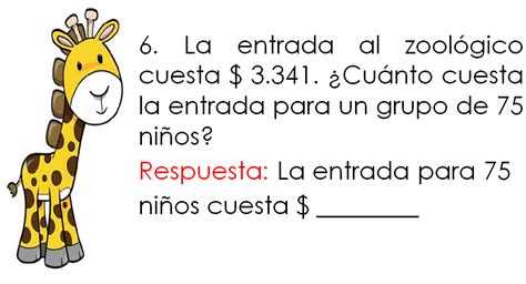 Matemáticas Problemas De Multiplicaciones Por Dos Cifras
