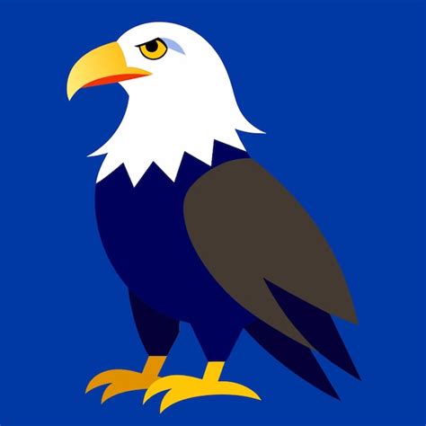 2d Eagle Vector Illustration Premium Ai Generated Vector