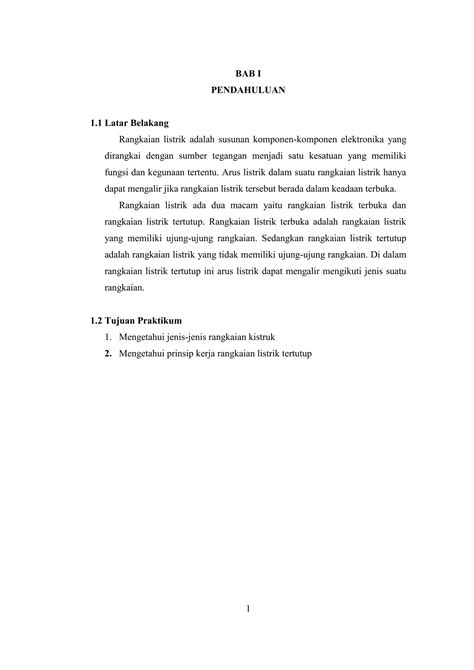 Rangkaian Listrik Tertutuploopcloseloop Pdf