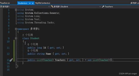 杨中科 Netcore Efcore第七部分 一对一，多对多ef 一对一 配置 Csdn博客