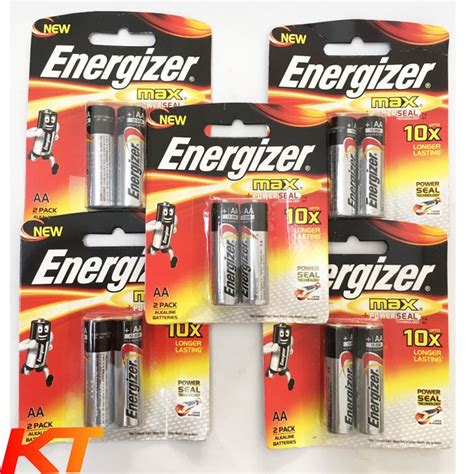 Pin Aa Energizer Alkaline Lr6 Am3 E91 Combo 10 Viên Shopee Việt Nam