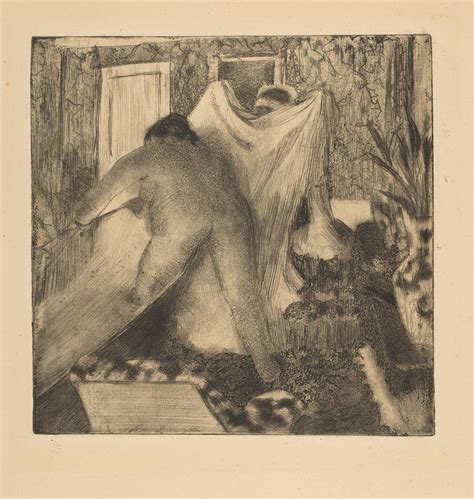 Edgar Degas Leaving The Bath The Metropolitan Museum Of Art